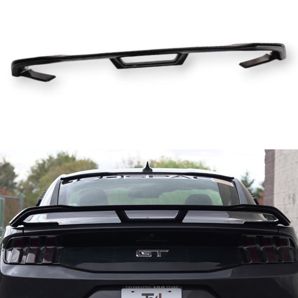 JSD Dark Horse Style Rear Spoiler for Ford Mustang 2024+,Gloss Black ...